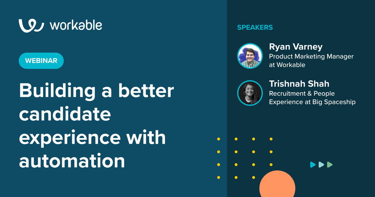 Building a better candidate experience with automation
